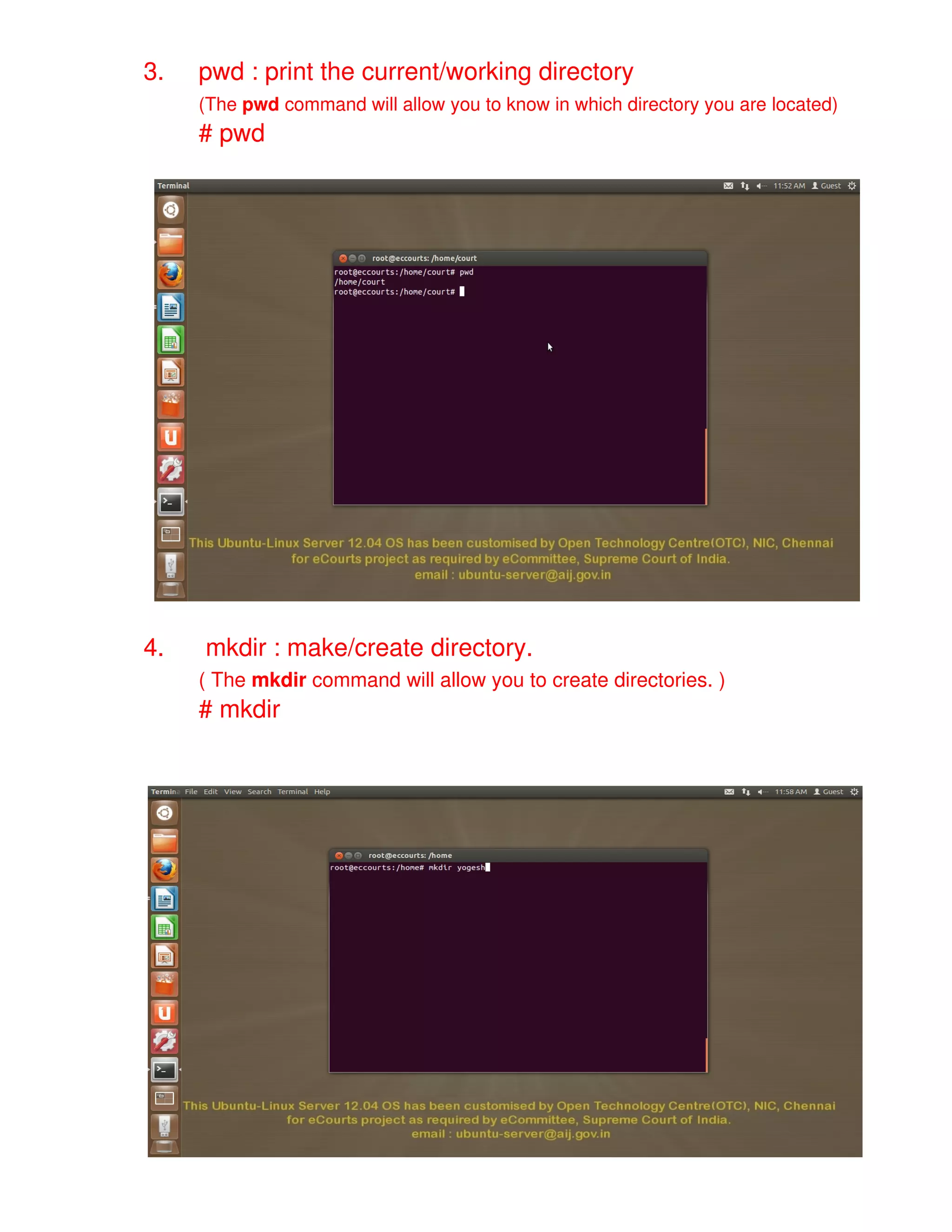 Ubuntu commandline. | PDF