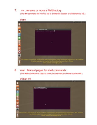 Ubuntu commandline. | PDF | Operating Systems | Computer Software and Applications