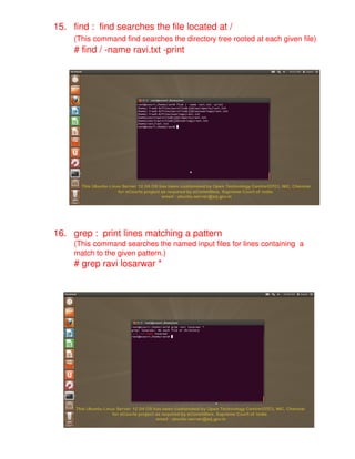 Ubuntu commandline. | PDF | Operating Systems | Computer Software and Applications