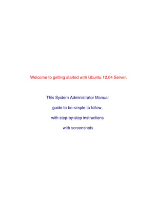 Ubuntu commandline. | PDF | Operating Systems | Computer Software and Applications
