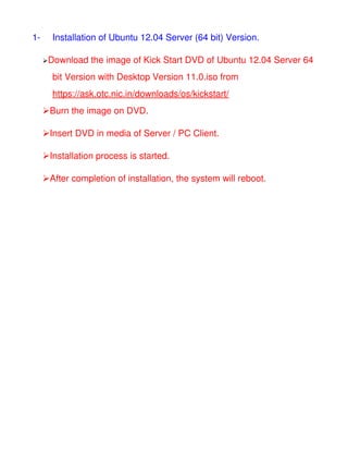 Ubuntu commandline. | PDF | Operating Systems | Computer Software and Applications