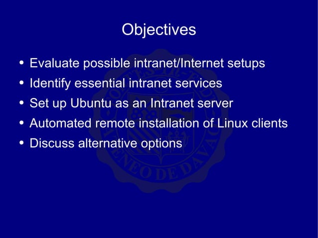 Ubuntu For Intranet Services | ODP | Email | Internet