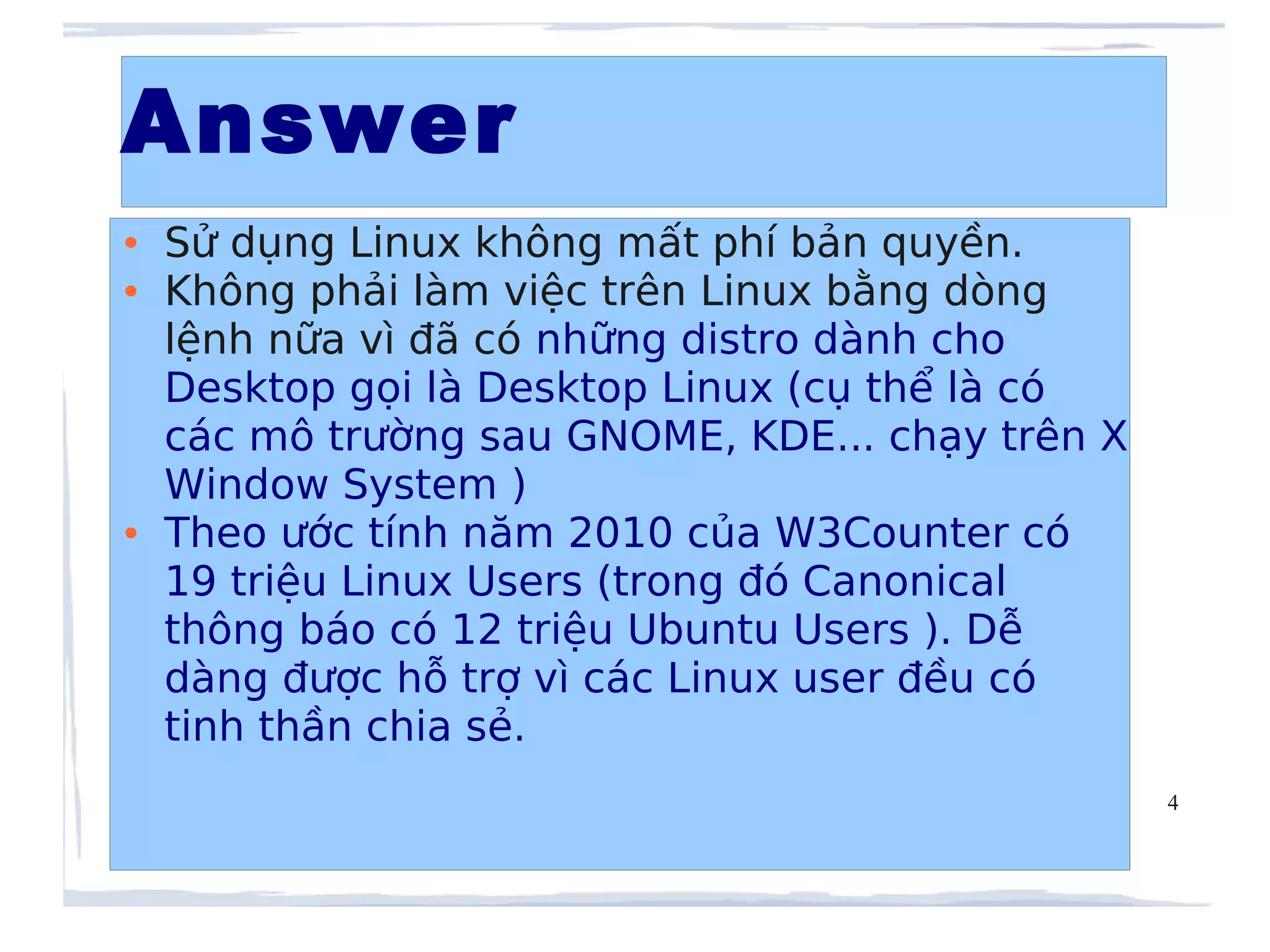 Ubuntu linux introduction | PPT
