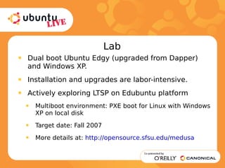 Ubuntulive Case Studies Panel | PPT