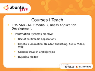 Ubuntulive Case Studies Panel | PPT