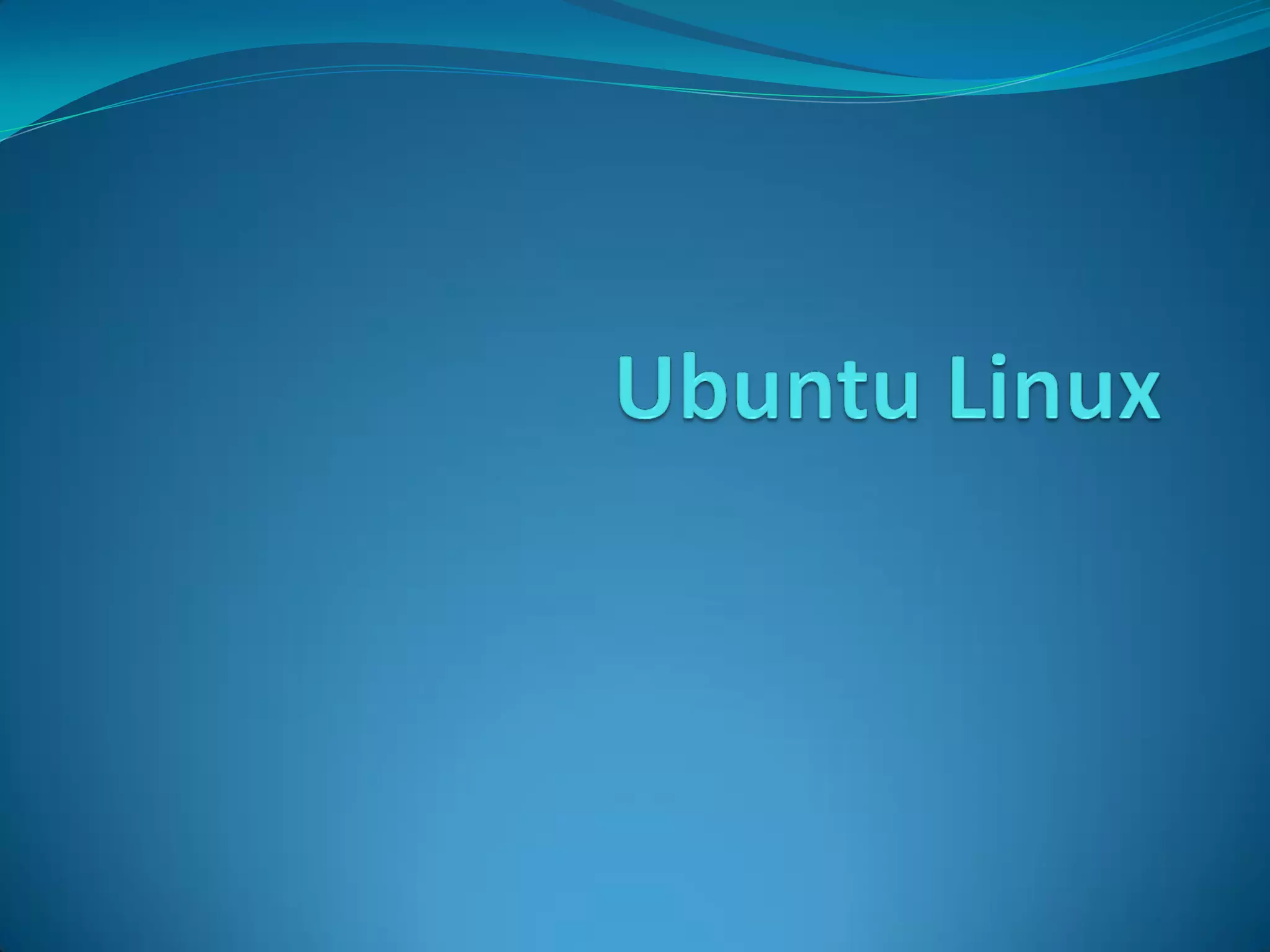 Ubuntu Linux | PDF