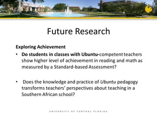 Ubuntu Pedagogy | PDF