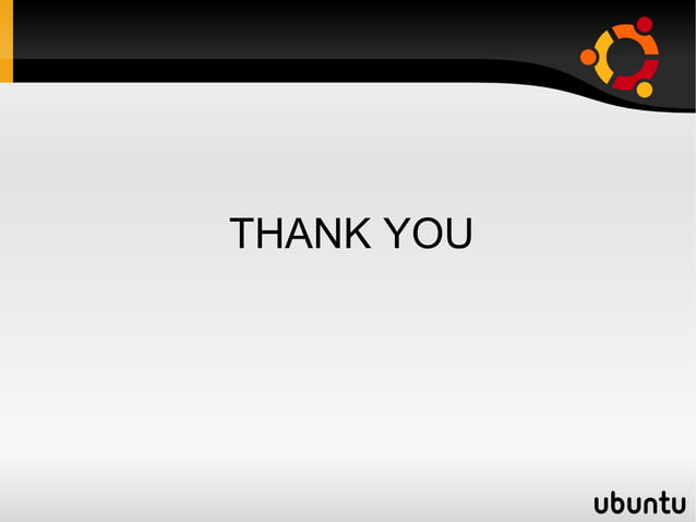 Ubuntu presentation | PPT