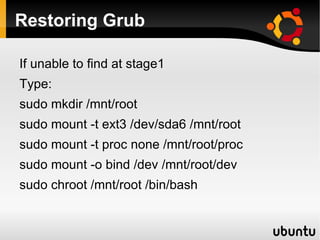 Ubuntu presentation | PPT