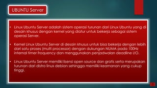 Ubuntu Server | PPT