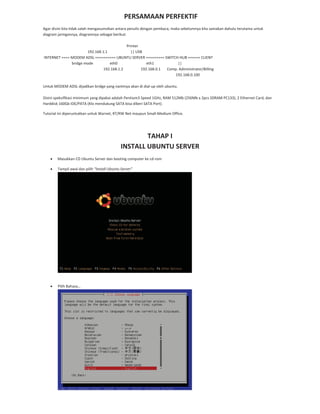 Ubuntu server tutorial | PDF