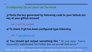 Ubuntu: Setup development environment for ruby on rails | PPT