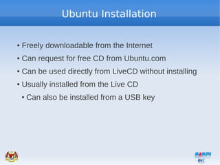 MOE Ubuntu Desktop training | PPT