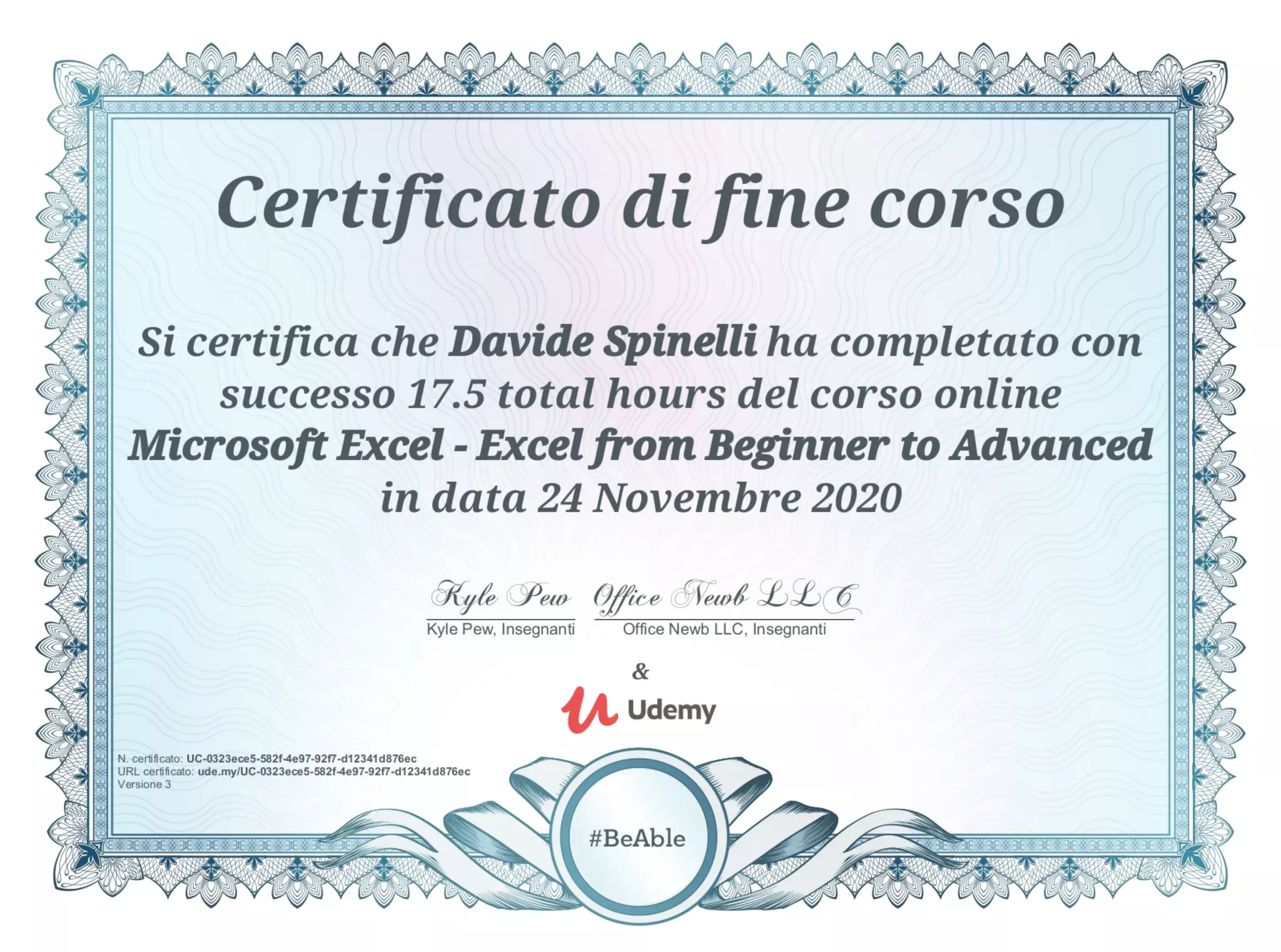 Microsoft Excel Course | PPT