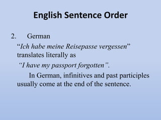 The Influence of Mother Tongue in Learning English | PPTX