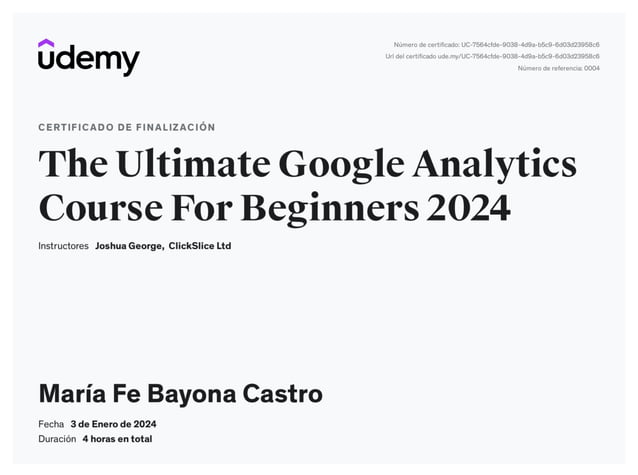 The Ultimate Google Analytics Course For Beginners 2024 | PPT The Ultimate Google Analytics Course For Beginners 2024 | PPT