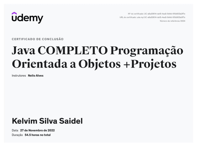Certificado Java | PPT
