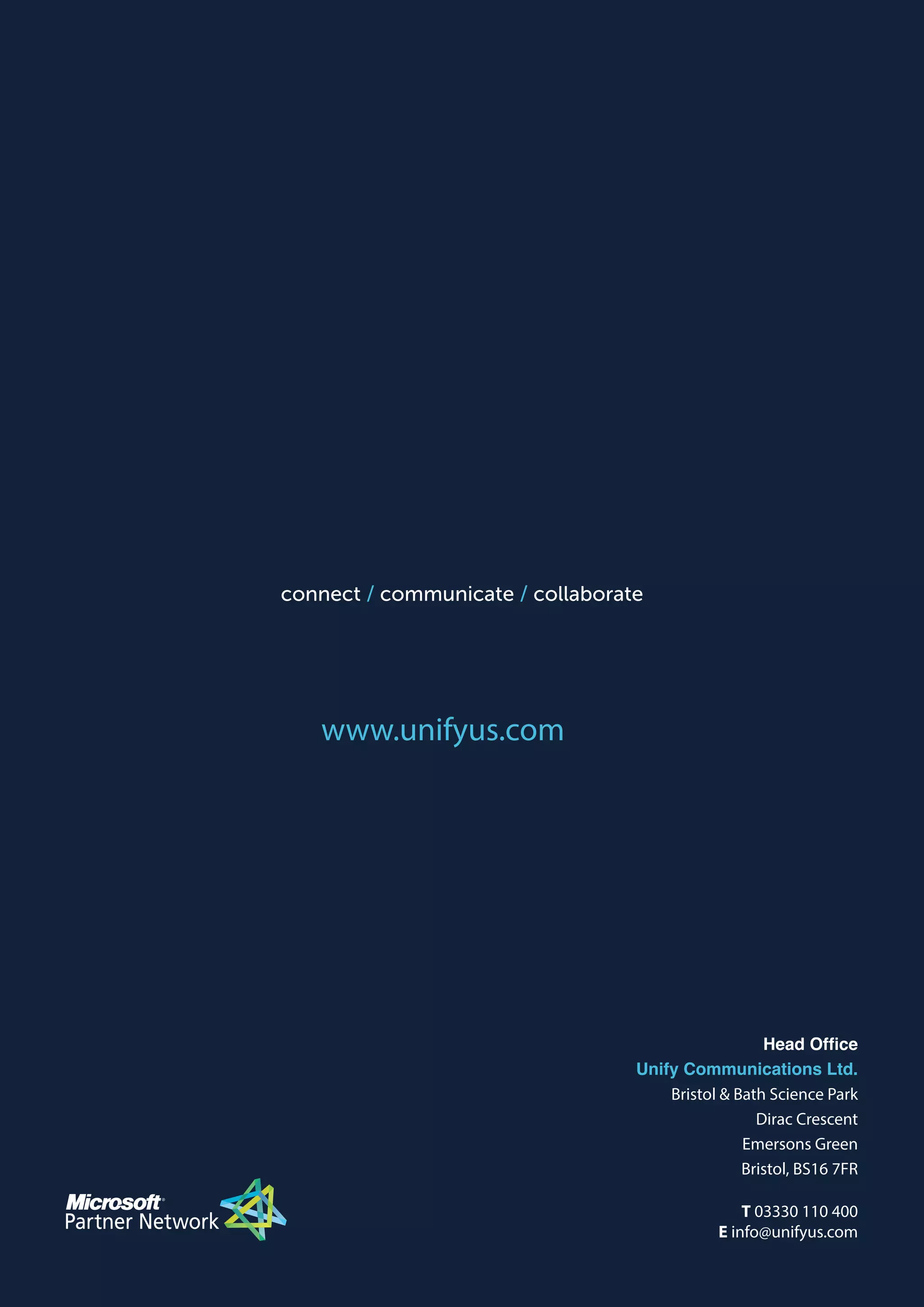 Contact Centres from Unify Communications | PDF