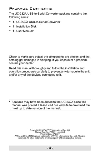 UC232A.pdf | Computing | Technology & Computing