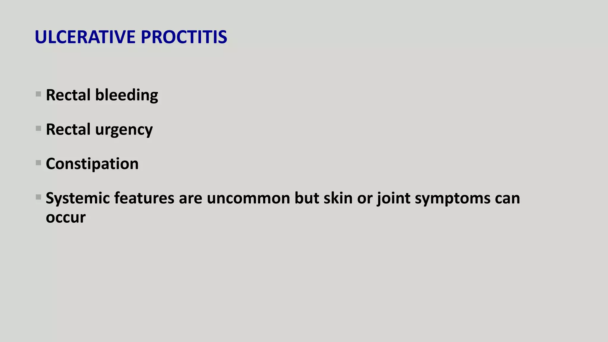 ULCERATIVE COLITIS MANAGEMENT | PPTX
