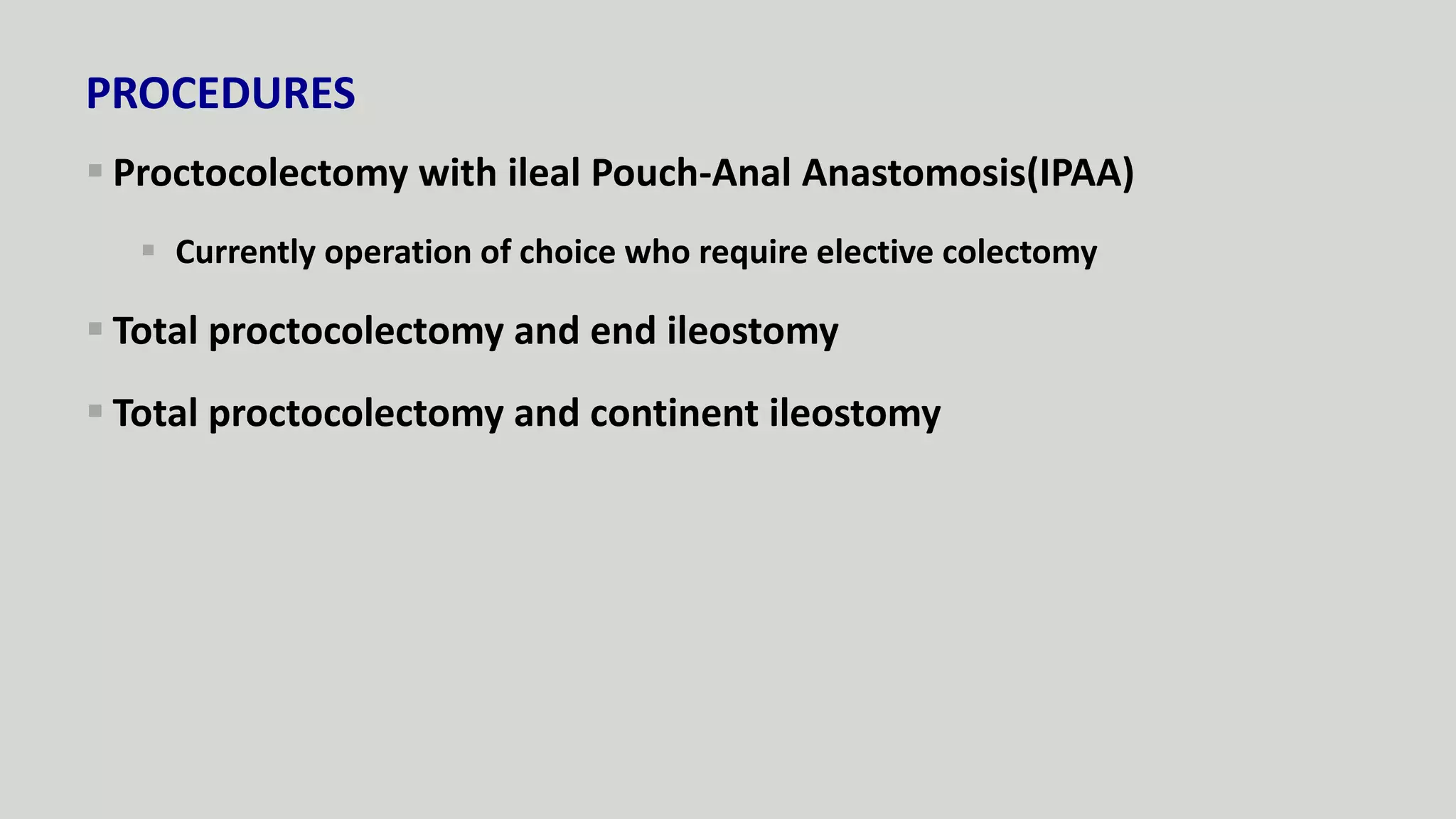 ULCERATIVE COLITIS MANAGEMENT | PPTX