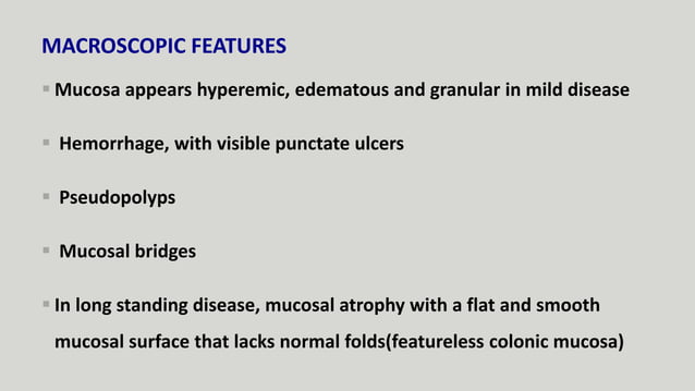ULCERATIVE COLITIS MANAGEMENT | PPTX | Digestive Disorders | Diseases ...