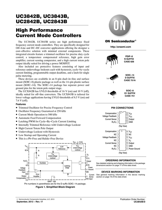 Uc3842 b d fuente 24vdc stacotec | PDF | Consumer Electronics ...