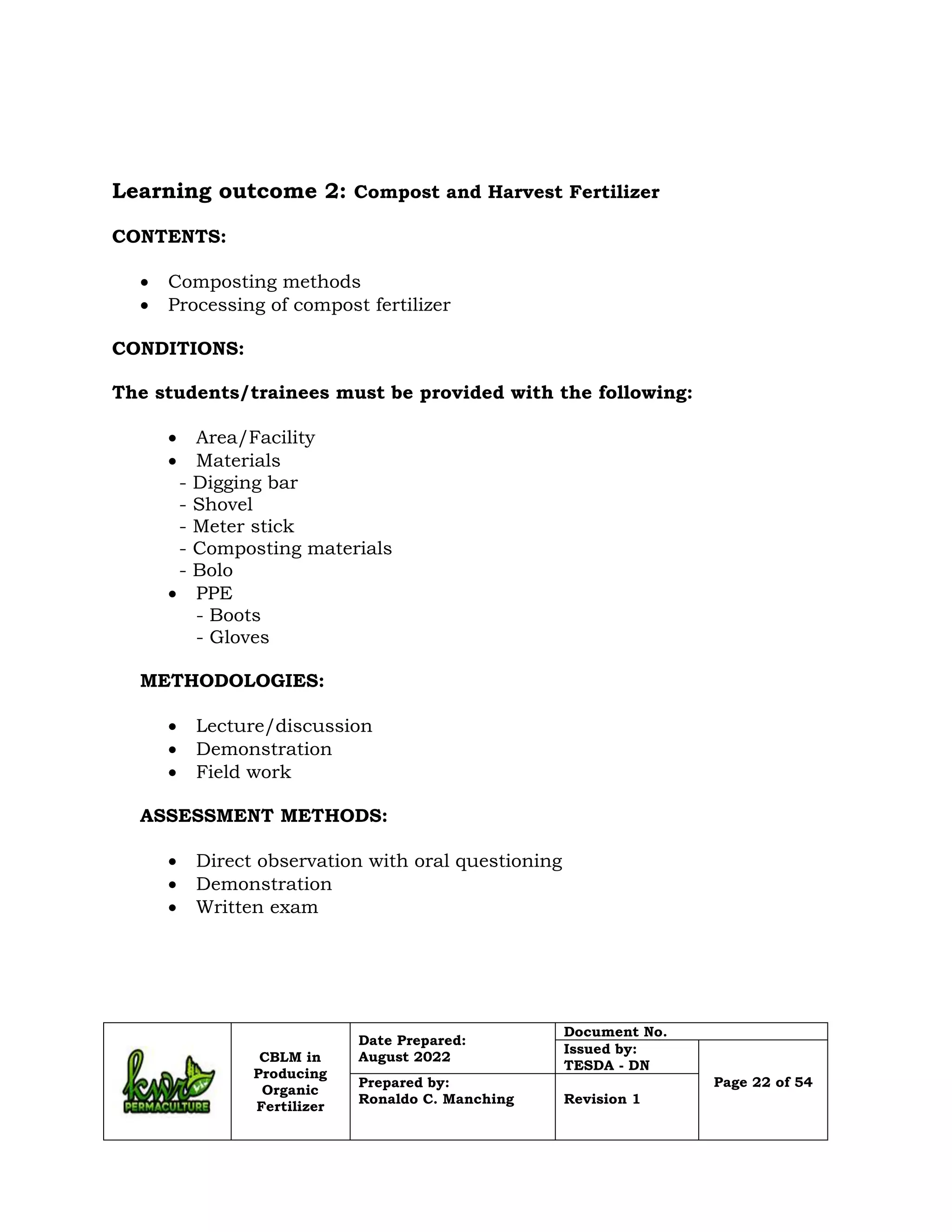 UC3 CORE CBLM (Organic Fertilizer).docx