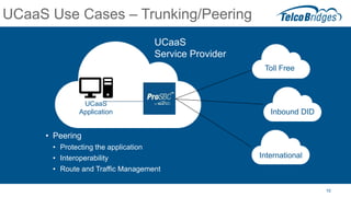 UCaaS with 3cx and ProSBC | PPTX