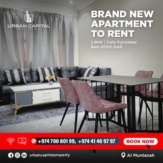 Fully furnished apartment to rent|Urbancapital Realestate | PDF