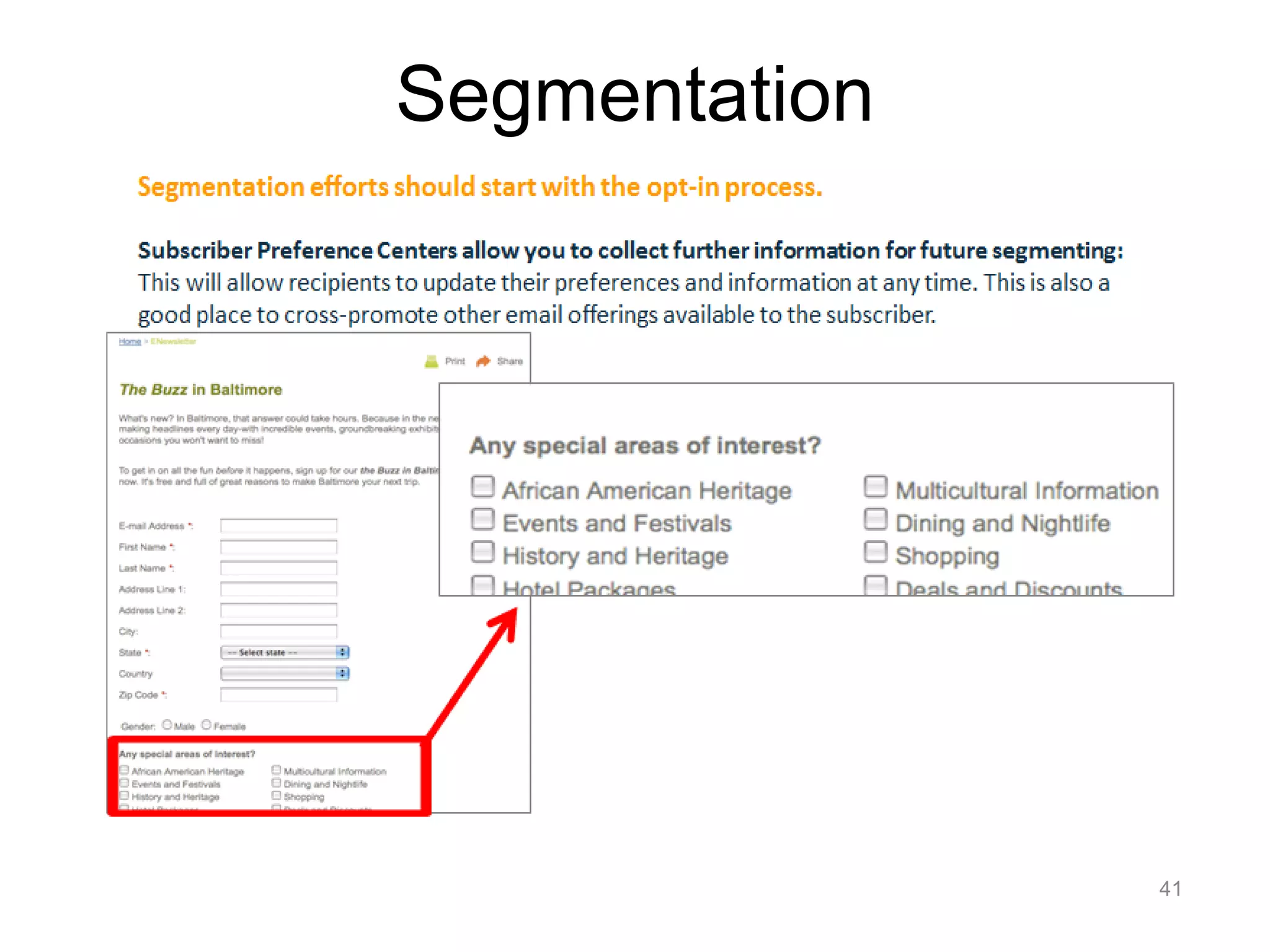 The Anatomy of an Email & Improving Conversions | PDF