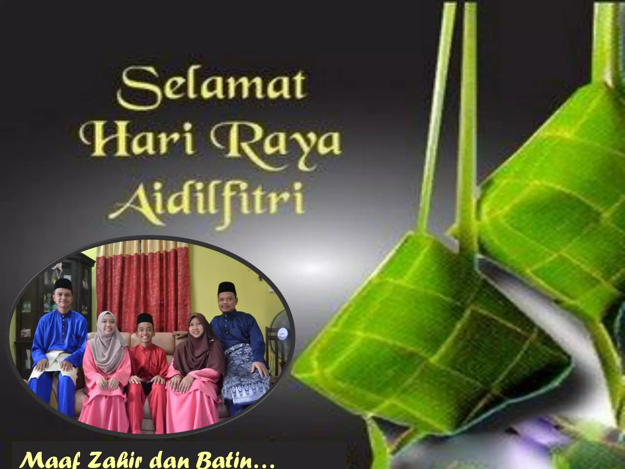 Ucapan raya 2018 | PPT