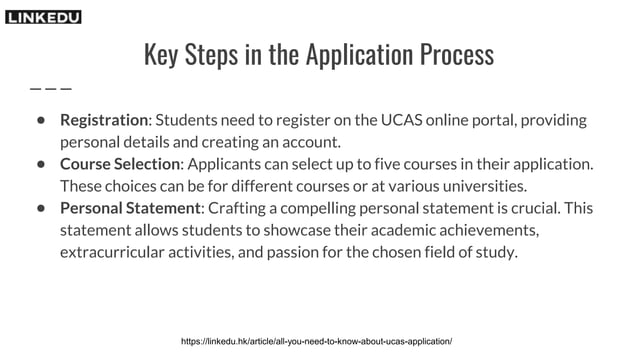The most detailed UCAS application guide for British universities in Hong Kong in 2024 | PPTX