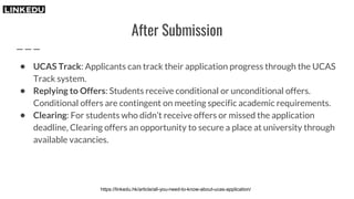 The most detailed UCAS application guide for British universities in Hong Kong in 2024 | PPTX