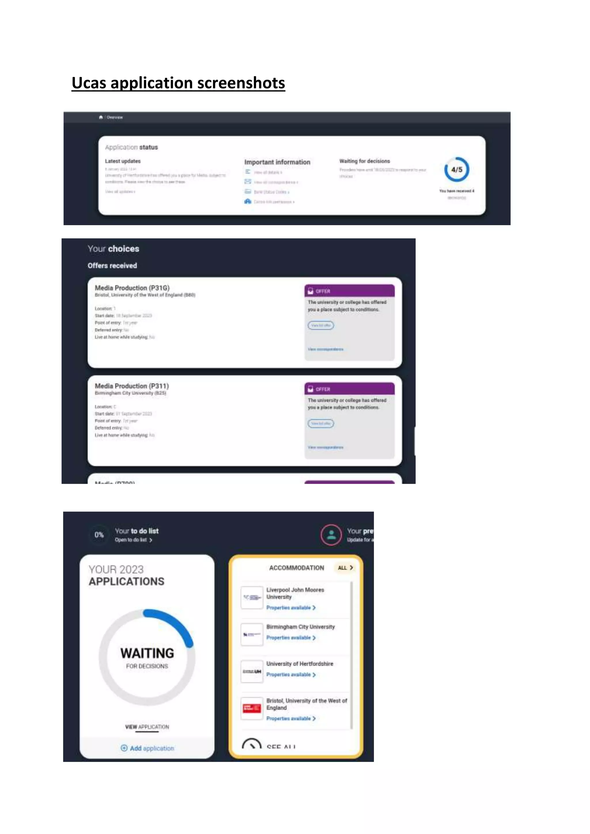 Ucas application screenshots.docx