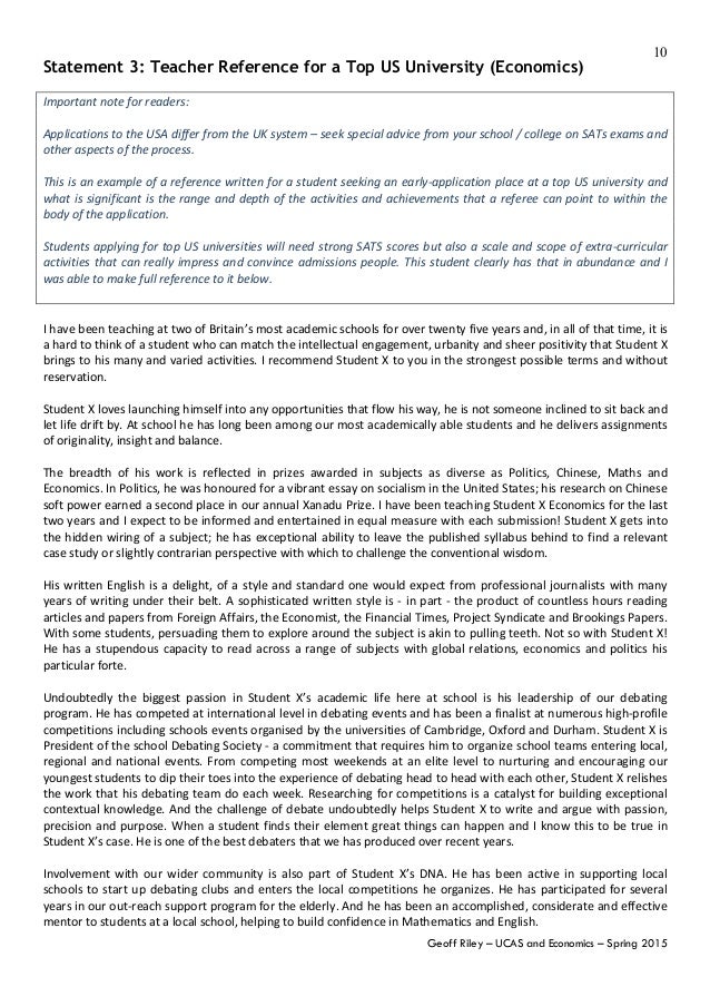 Ucas Reference Employer Template Successlasopa