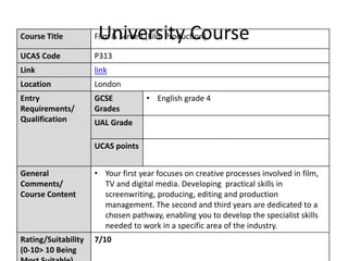 Ucas powerpoint | PPTX
