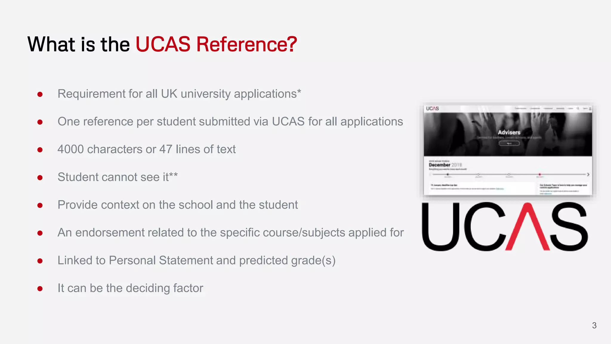 A Beginner's Guide to Writing a UCAS Reference | PPTX