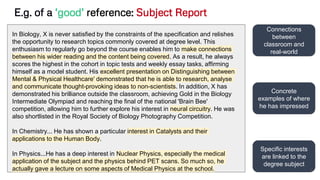A Beginner's Guide to Writing a UCAS Reference | PPTX
