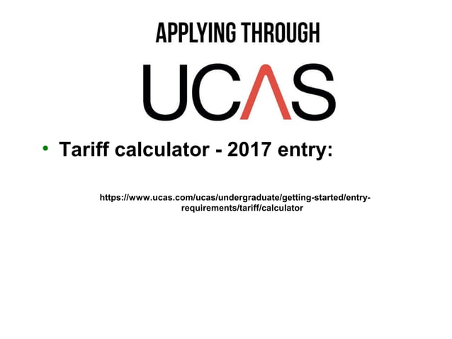 Ucas tariff + L3 grading system (updated sep 2016) | PPT