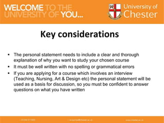UCAS timeline Personal Statement ppt | PPTX | Resume Writing and Advice ...