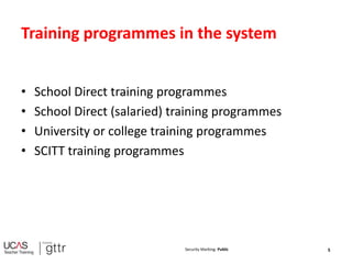 UCAS Teacher Training Part 1 | PPTX