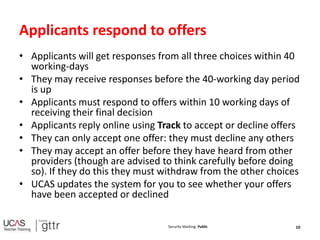 UCAS Teacher Training Part 2 | PPTX