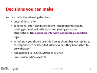 UCAS Teacher Training Part 2 | PPTX | Professional School ...