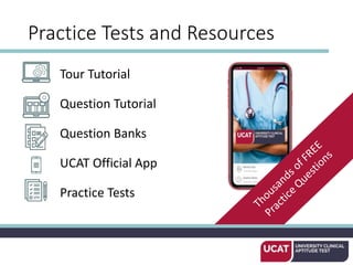UCAT introduction - Parts and formats | PPTX