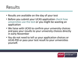 UCAT introduction - Parts and formats | PPTX