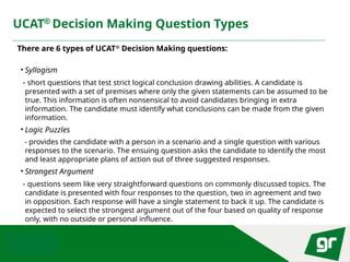 UCAT Decision Making How to Prepare in 2024.pptx