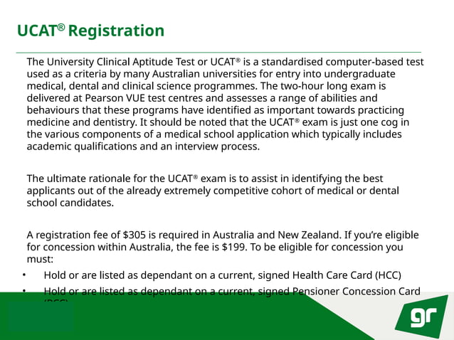 University Clinical Aptitude Test or UCAT ® Students Guide.pptx ...