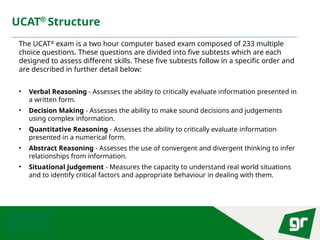 University Clinical Aptitude Test or UCAT ® Students Guide.pptx