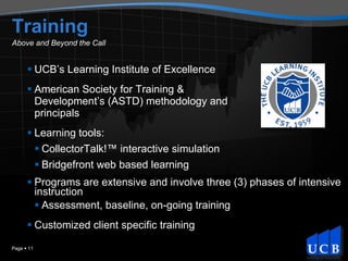 UCB Overview | PPT